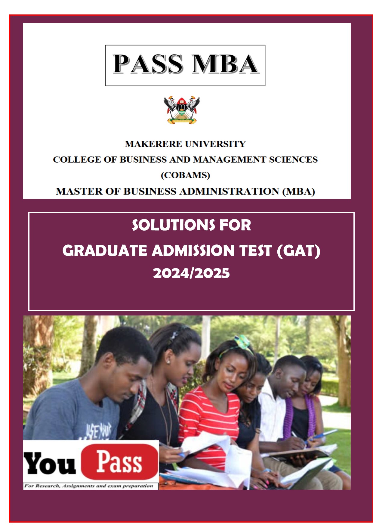 GRADUATE ADMISSION TEST 2024/2025 - Welcome to You pass Uganda